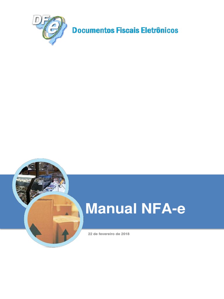 Manual DF-e - NFA-e PDF | PDF | Certificado de chave pública | Recibo