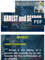 Arrest, Search and Seizure Power Point With Draw-English - Ne | PDF ...