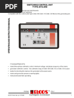 Simple ATS Diagram | PDF | Relay | Switch
