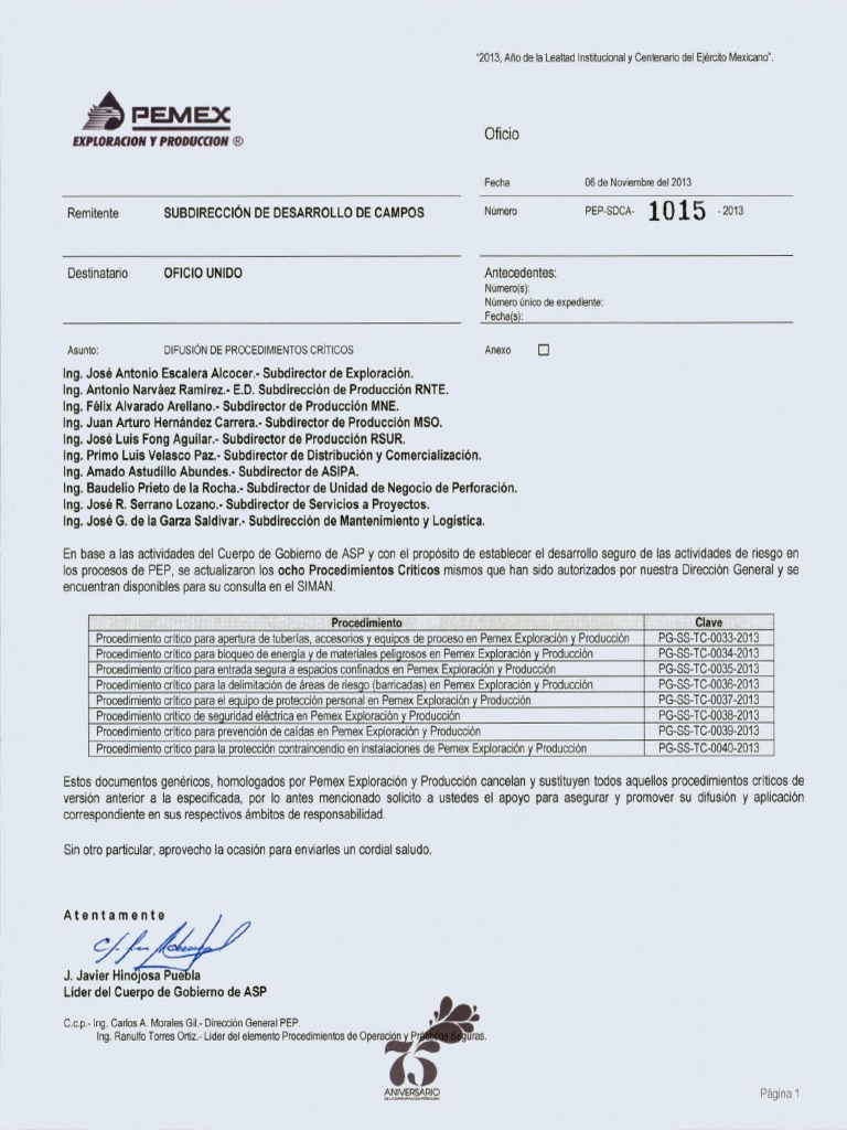 Donwload - PG-SS-TC-0034-2013 Bloqueo de Energia y Materiales Peligrosos PDF | PDF | Agitación