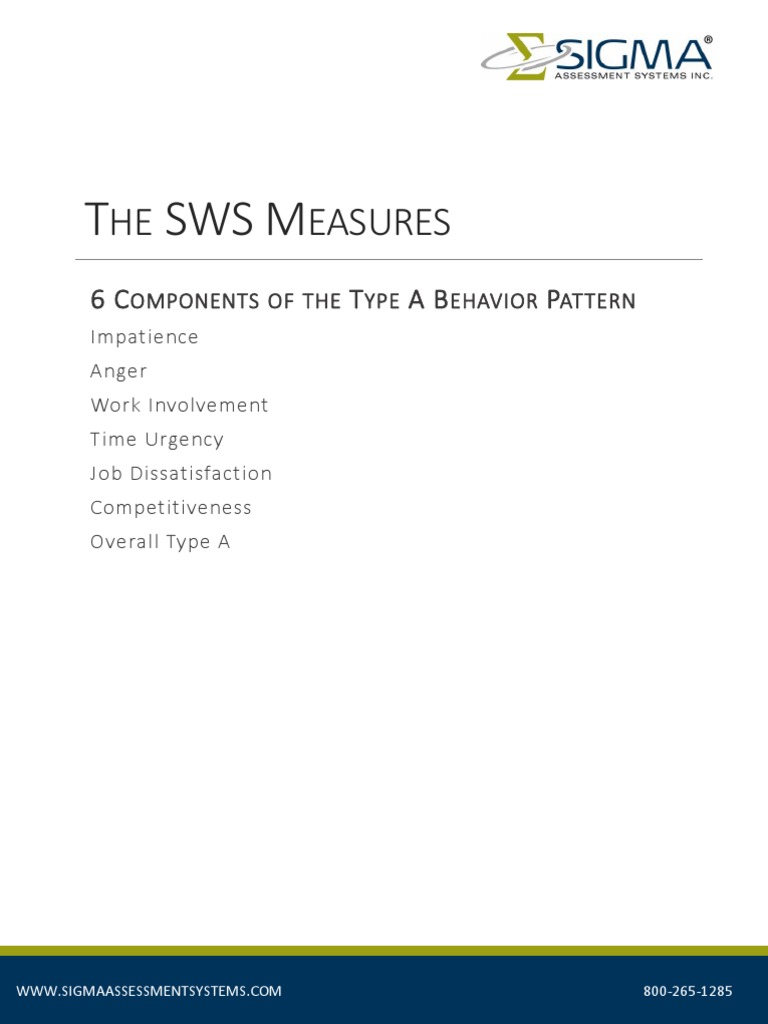 SWS Scales | PDF