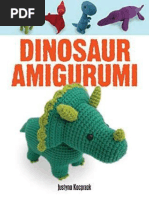 Free Godzilla Crochet Pattern Guide | PDF | Crochet | Embroidery