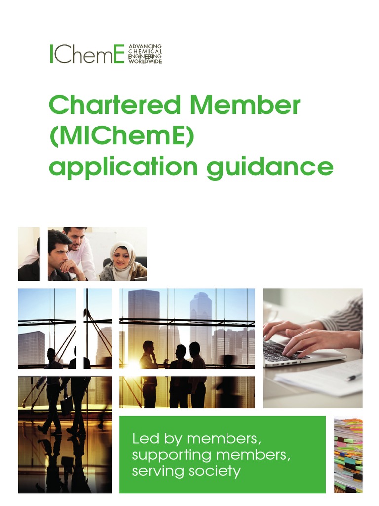Chartered Member Application Guidance | PDF | Engineering ...