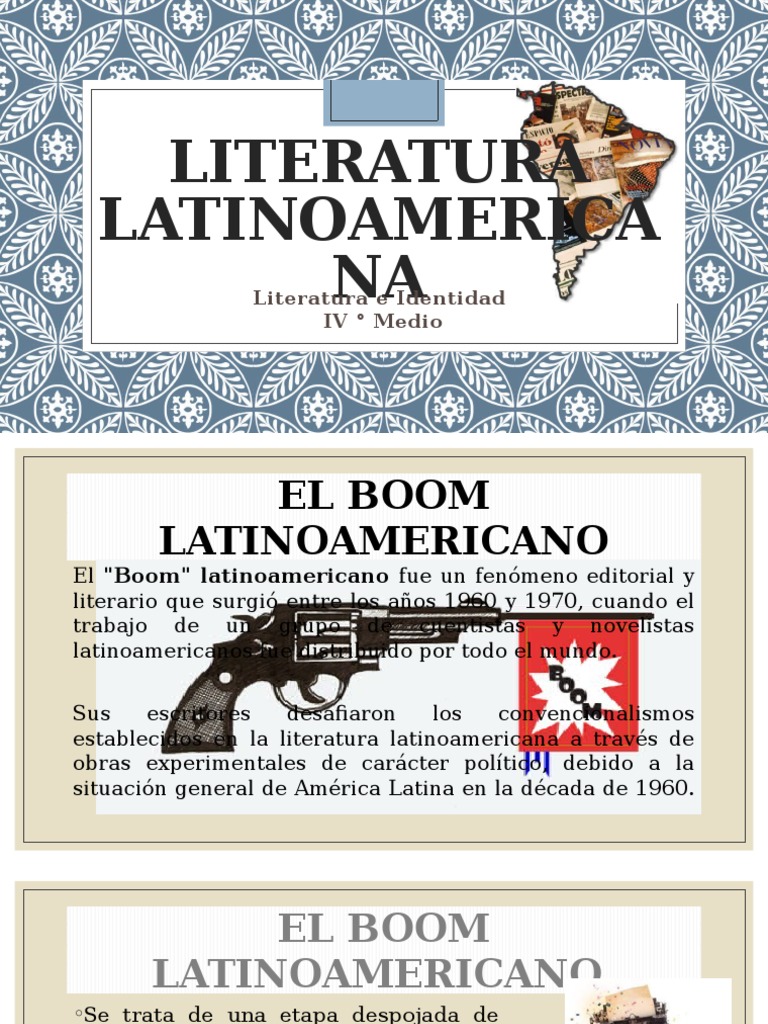 El Boom Latinoamericano - 2º Medio | PDF | Clásicos | Ficción general