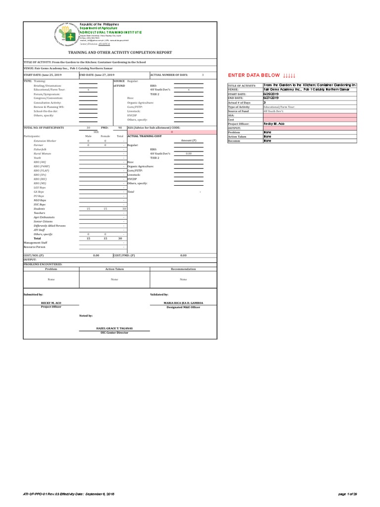 Fga Container Gardening - Toacr Template With Conso 2019 Newest Version ...