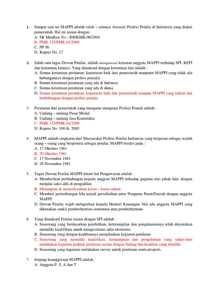Soal Latihan PDP 1 | PDF