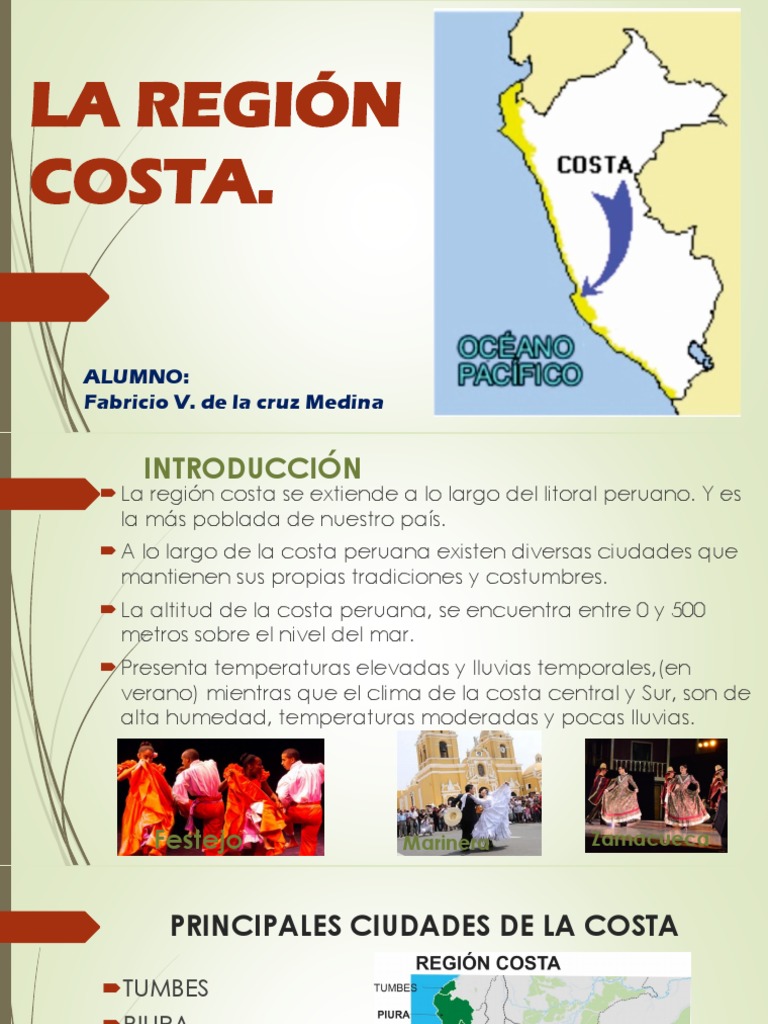 La Región Costa - Perú | PDF | Cocina latinoamericana | Cocina
