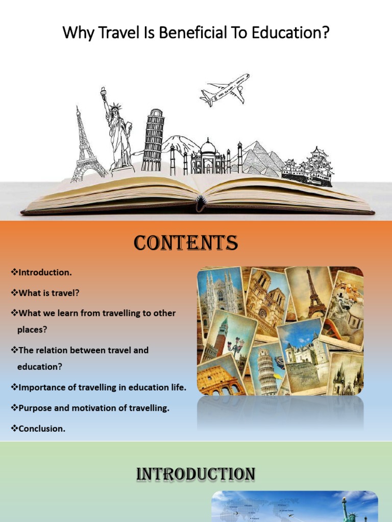 Why Travel Is Beneficial To Education | PDF