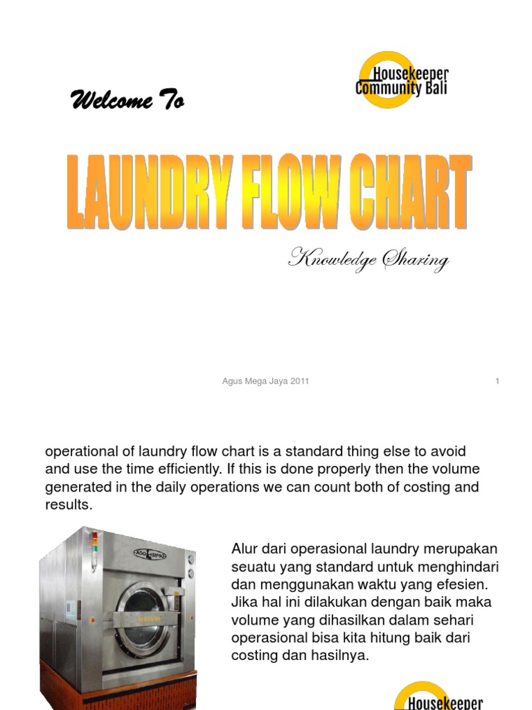 E Book Laundry Flow Chart | PDF