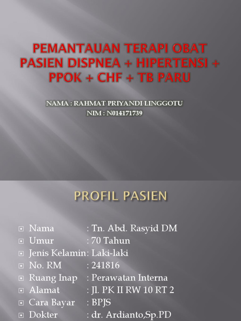 Pemantauan Terapi Obat | PDF