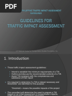 Traffic Impact Assessment | PDF