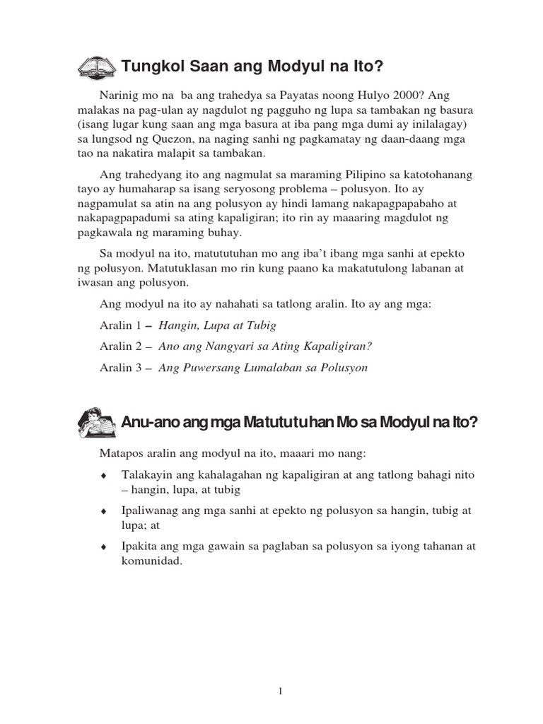 Ating Linisin Ang Kapaligiran | PDF