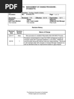 Moc Procedure Flow Chart | PDF | Safety | Occupational Safety And Health