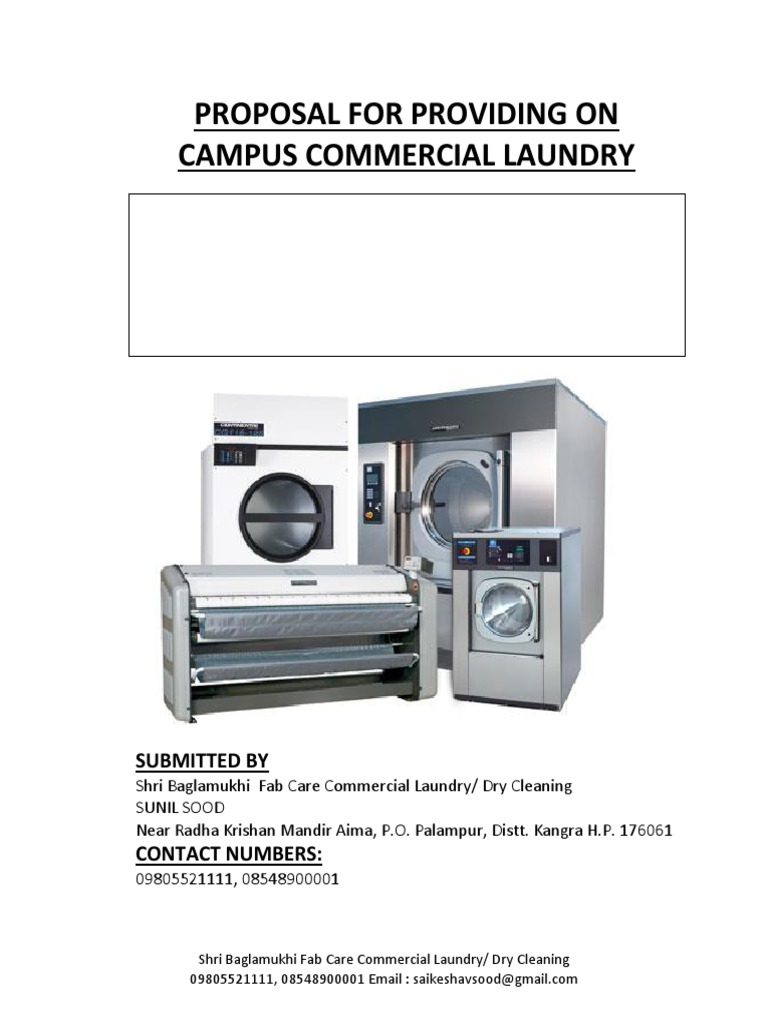 Baglamukhi Laundry Proposal Big Font Size | PDF | Laundry | Sweater