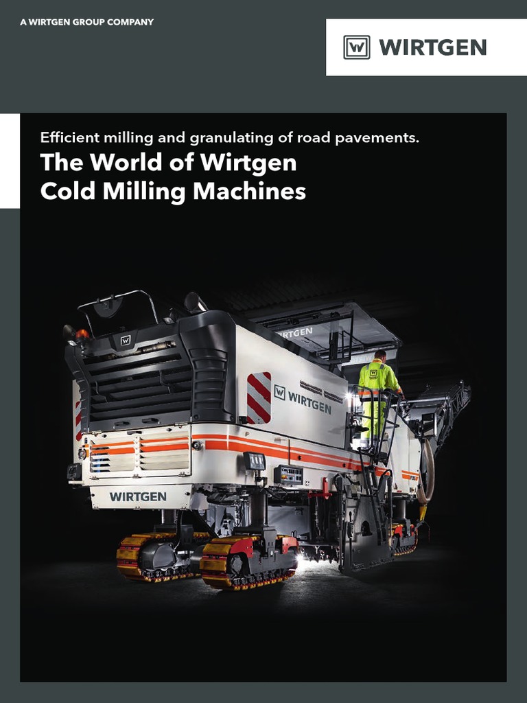 Cold Milling Machines | PDF | Road Surface | Road