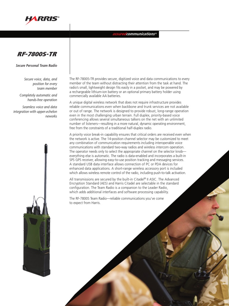 RF 7800s TR PDF | PDF | Duplex (Telecommunications) | Usb