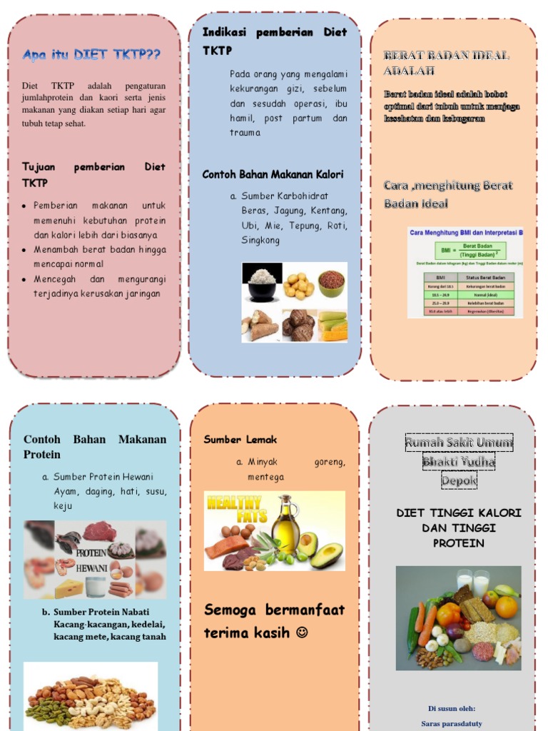 Panduan Diet TKTP | PDF