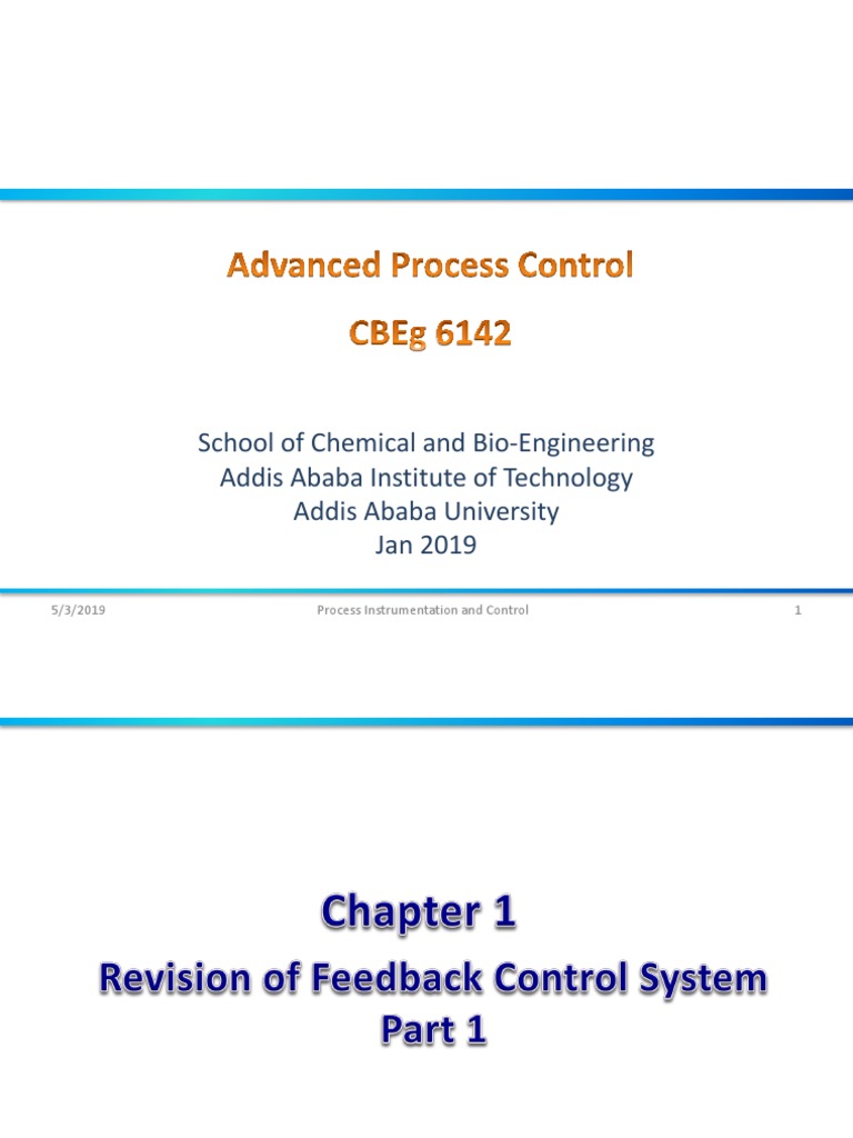 Chapter 1 Revision Of Feedback Control System Part 1 Pdf Pdf Nonlinear System Control Theory