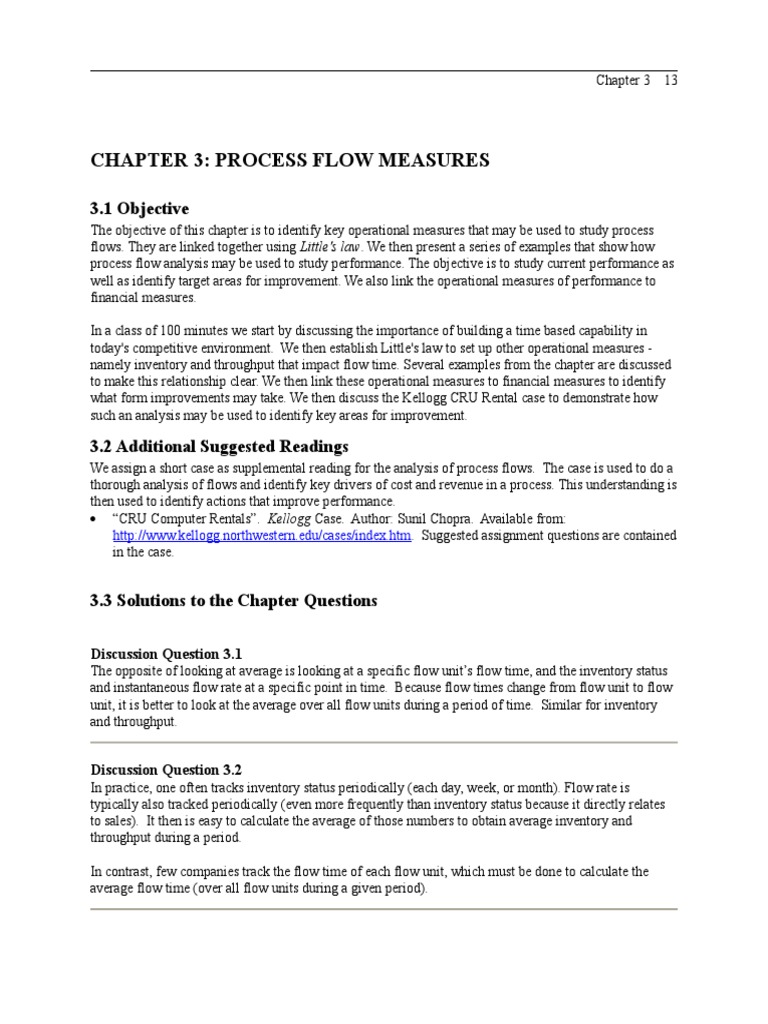 Solutions Manual Managing Business Process Flows 3rd Edition by Ravi ...