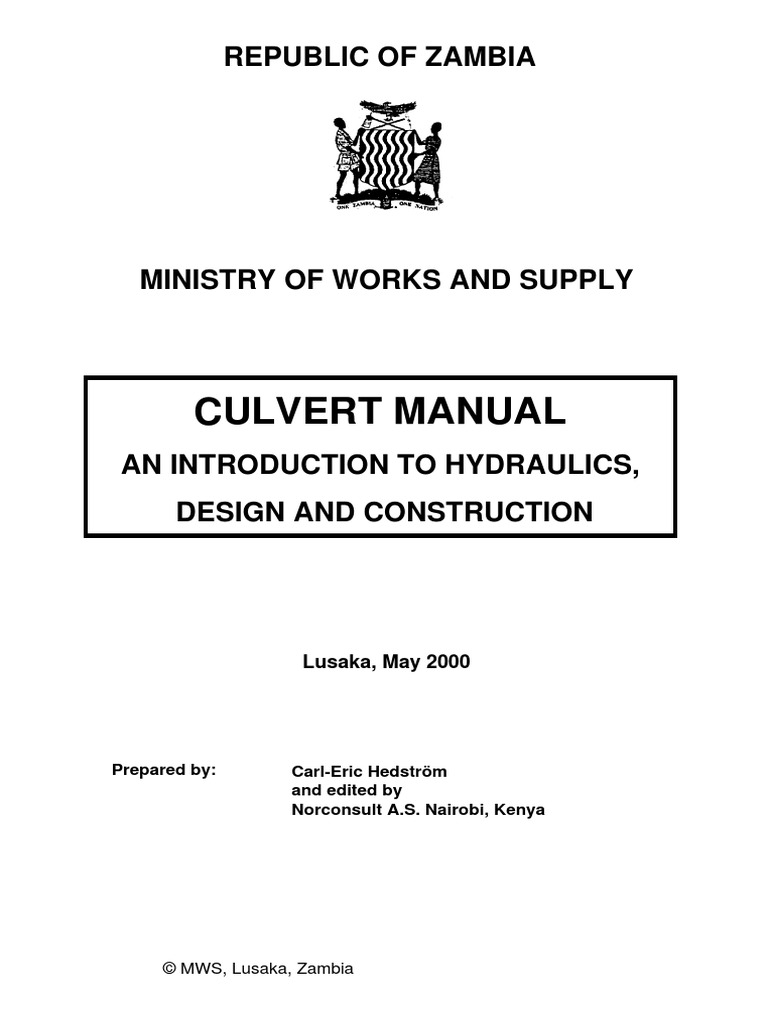 Culvert Design PDF | PDF | Drainage Basin | Flood