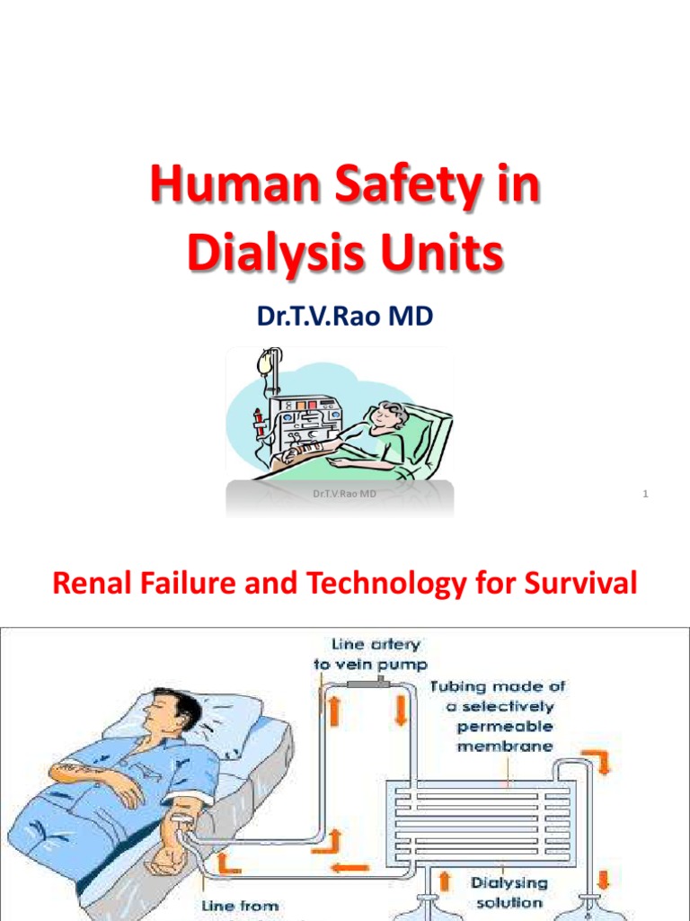 Human Safety in Dialysis Units: Dr.T.V.Rao MD | PDF | Hand Washing ...