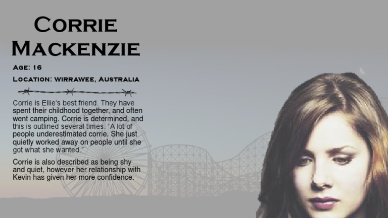 Corrie Mackenzie: Determined Teen in Wirrawee | PDF