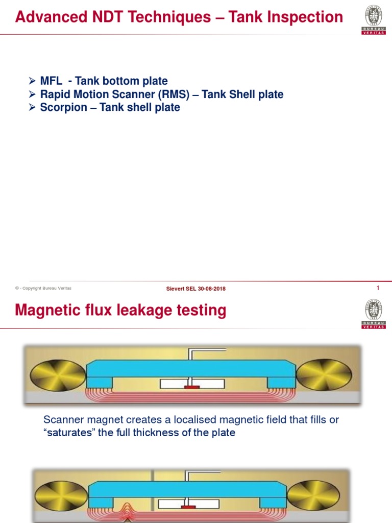 MFL - Tank Bottom Plate Rapid Motion Scanner (RMS) Scorpion | PDF