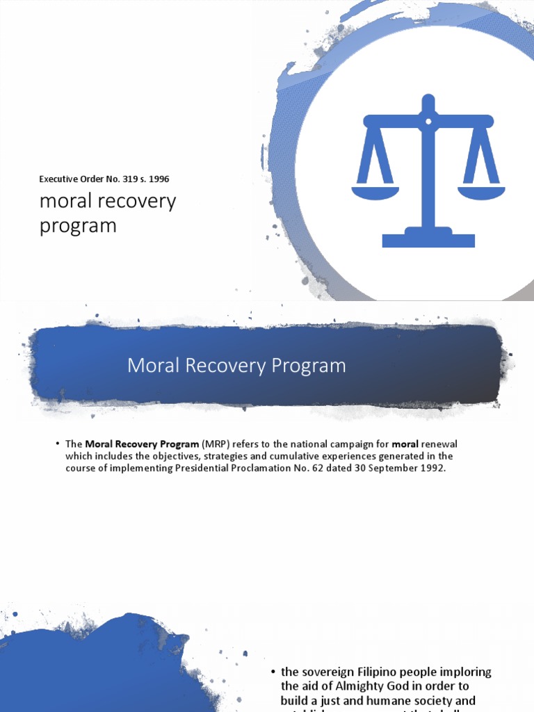Moral Recovery Program | PDF | Political Corruption | Integrity