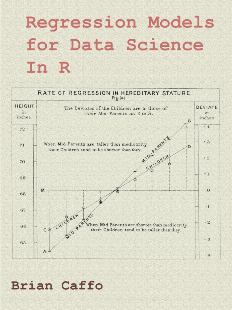 Regression Models For Data Science in R by Brian Caffo | Download Free PDF | Regression Analysis ...