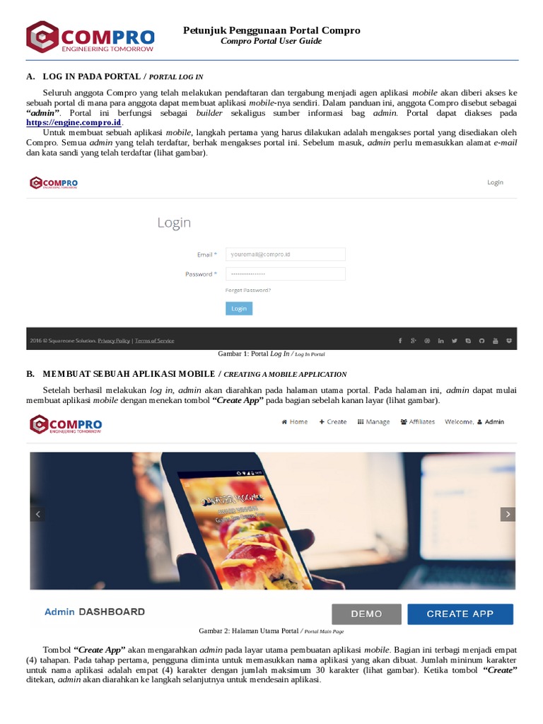 Compro App Indonesia Member Guidance | PDF
