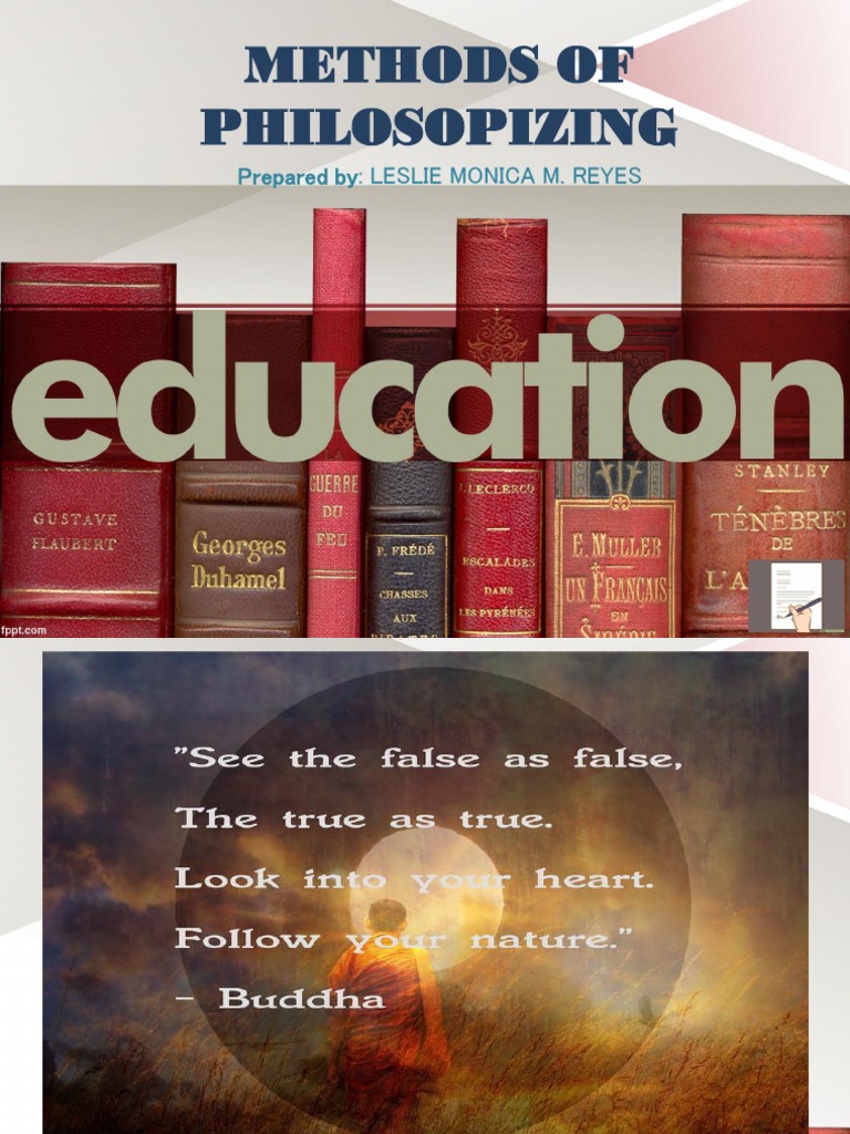 Week 5 - Day 1 - Methods of Philosophizing | PDF