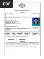 Declaration by The Candidate in Lieu of Obc-Ncl Certificate | PDF