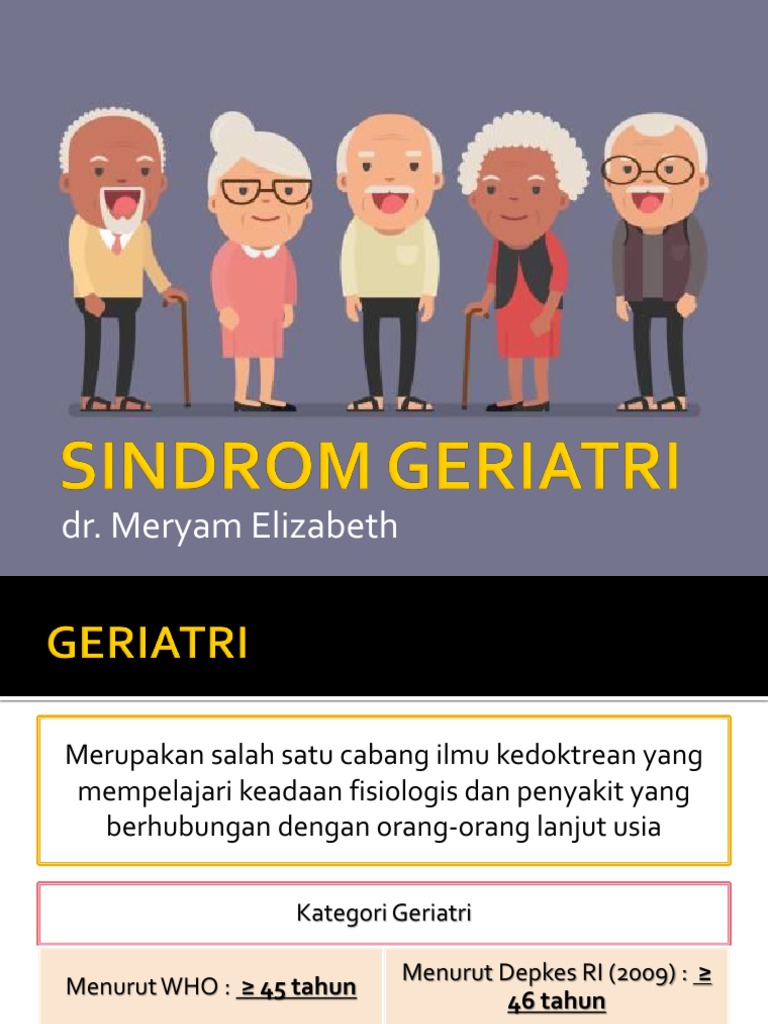 Sindrom Geriatri | PDF