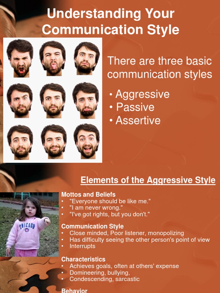 Communication Style | PDF | Nonverbal Communication | Metaphysics Of Mind