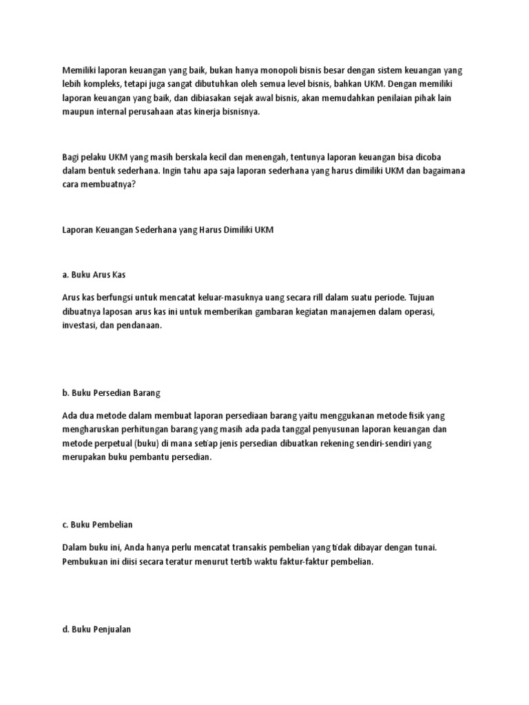 Modul KKN Pembukuan | PDF | Bisnis | Pengelolaan Keuangan & Uang