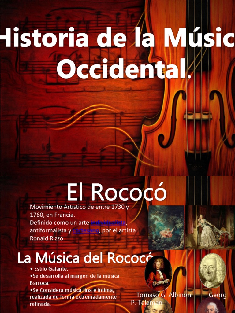 Historia de La Música Occidental | Musica romantica | Composiciones ...