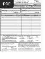 Bir Forms 1700 | PDF | Taxpayer | Taxes