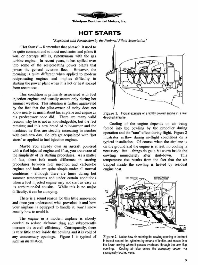 Understanding Hot Starts in Fuel Injected Engines | PDF | Fuel ...