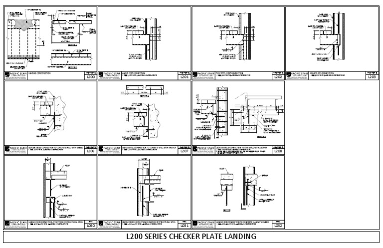 l200 Series Checker Plate Landing | PDF