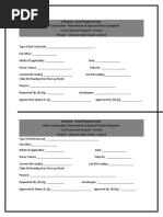 Fuel Request Form | PDF