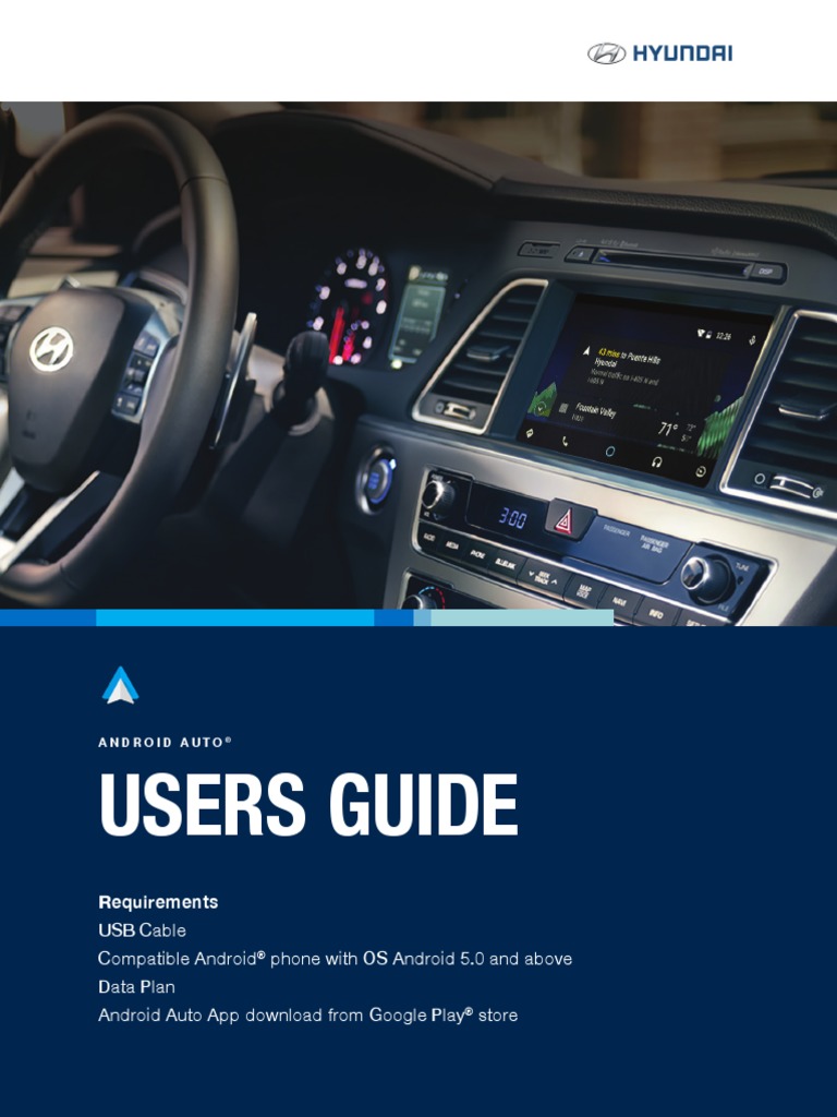 Androidauto Users Guide 051816 Pdf Android Operating System