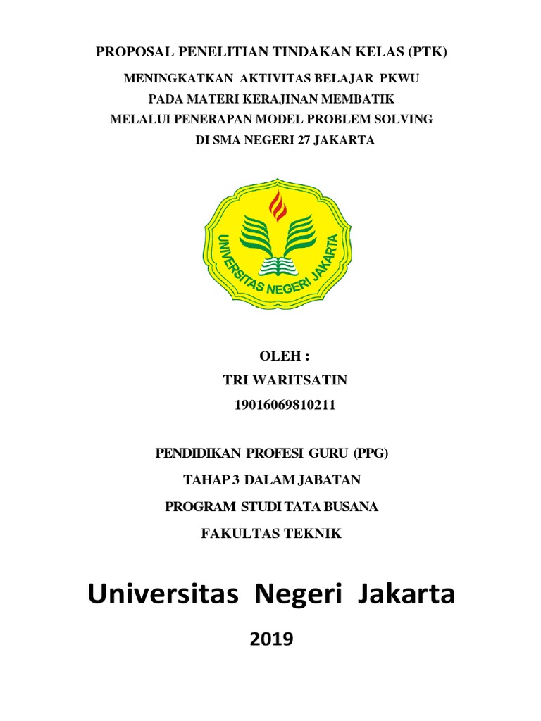 Cover PTK PPG | PDF