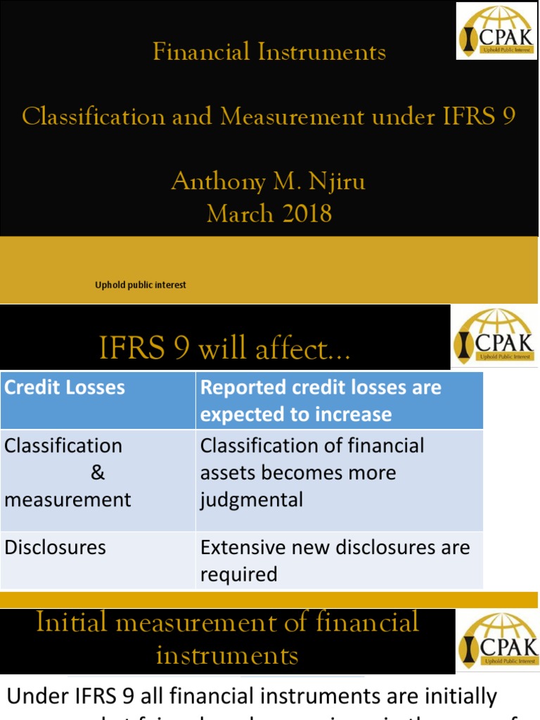 Ifrs 9 | PDF | International Financial Reporting Standards | Business Law