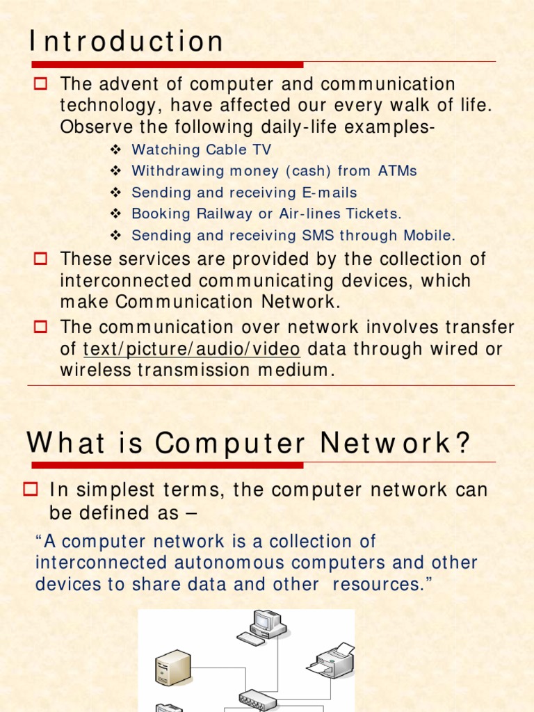 Computer Networking | PDF | Network Topology | Transmission Medium