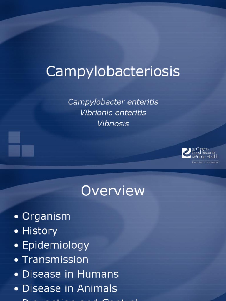 Campylobacteriosis | PDF | Immunology | Public Health