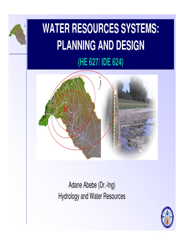 water resourse system planning | Water Resources | System