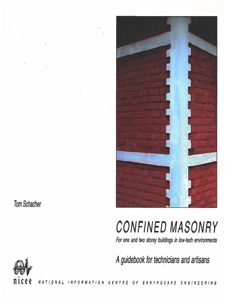 Guidebook Confined Masonry TS English | PDF