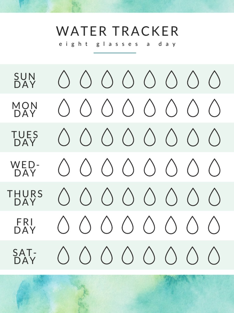 Water Tracker | PDF