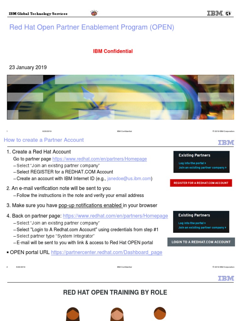 Red Hat Open Partner Enablement Program (OPEN) : IBM Confidential | PDF ...