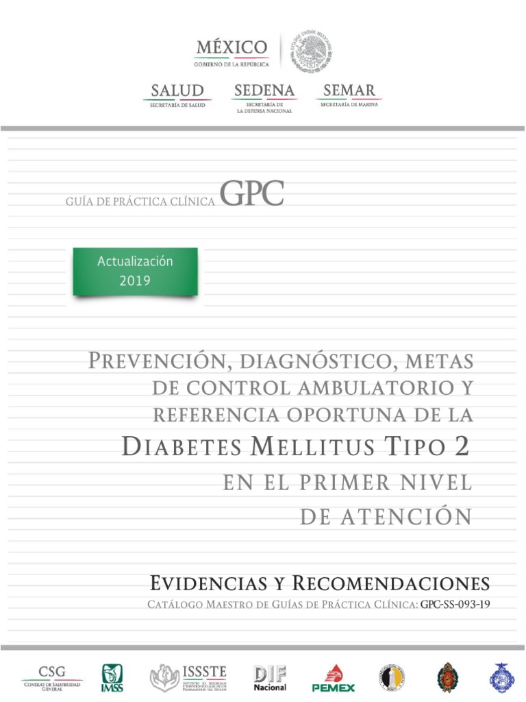 GPC | PDF | Diabetes mellitus tipo 2 | Medicina CLINICA